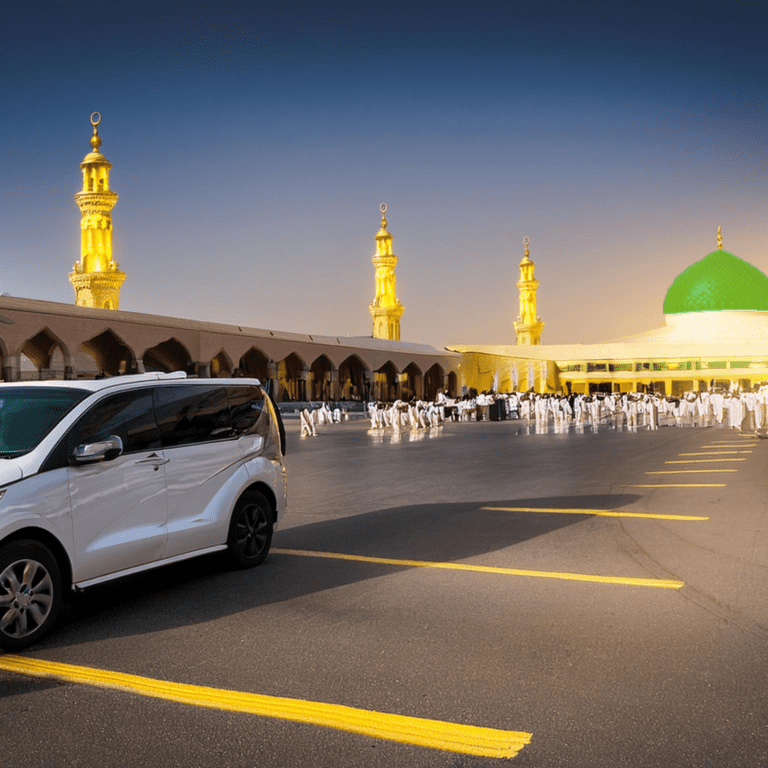 Makkah to Madinah Luxury Taxi - Haramain Umrah Taxi Service